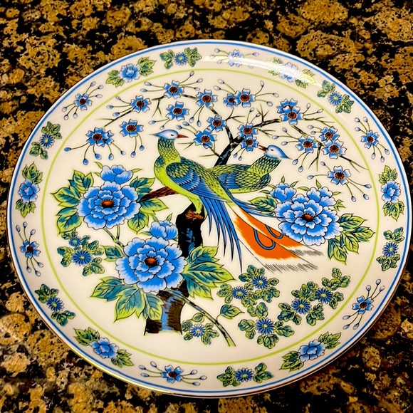 Dining | Lovely Phoenix Bird Themed Plate | Poshmark